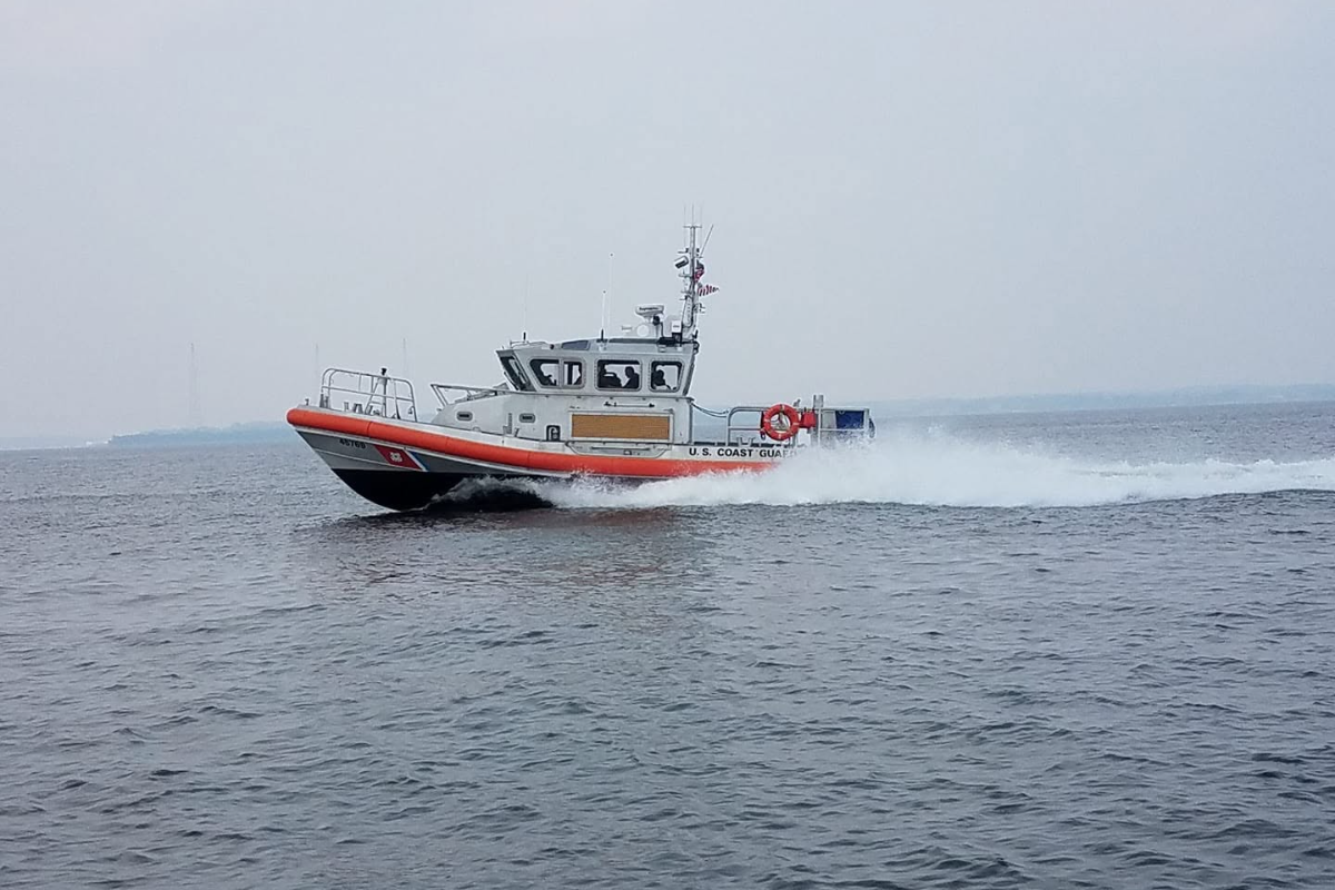 Annapolis Coast Guard Hero Takes Flying Leap Onto Runaway Boat