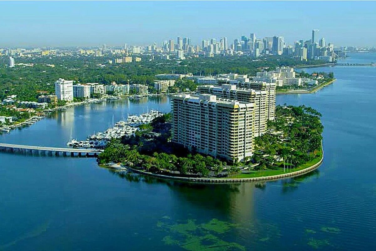 Coconut Grove Sky-High Penthouse With 40-Foot Pool Splashes Onto