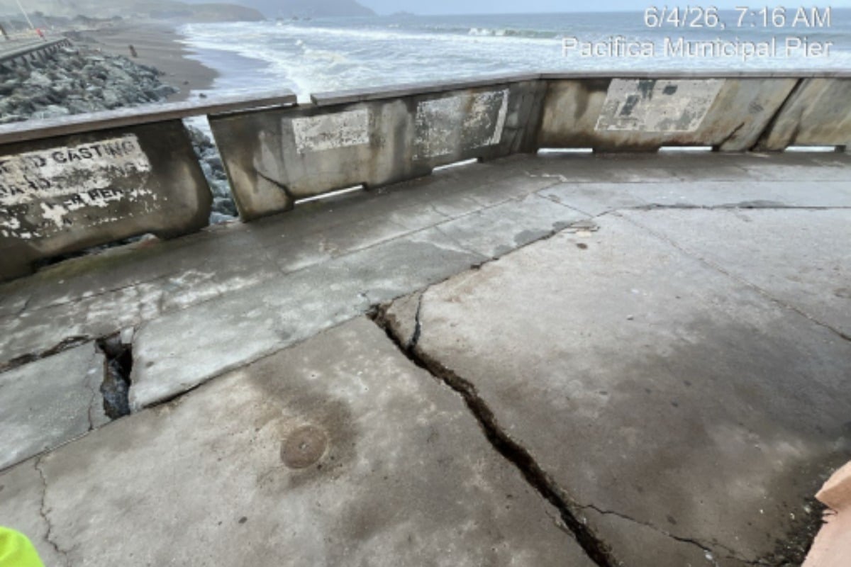 Cracks Force Sudden Shutdown Of Pacifica’s Beloved Fishing Pier