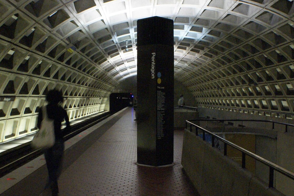 Pentagon Station Fatality Delays Blue and Yellow Lines