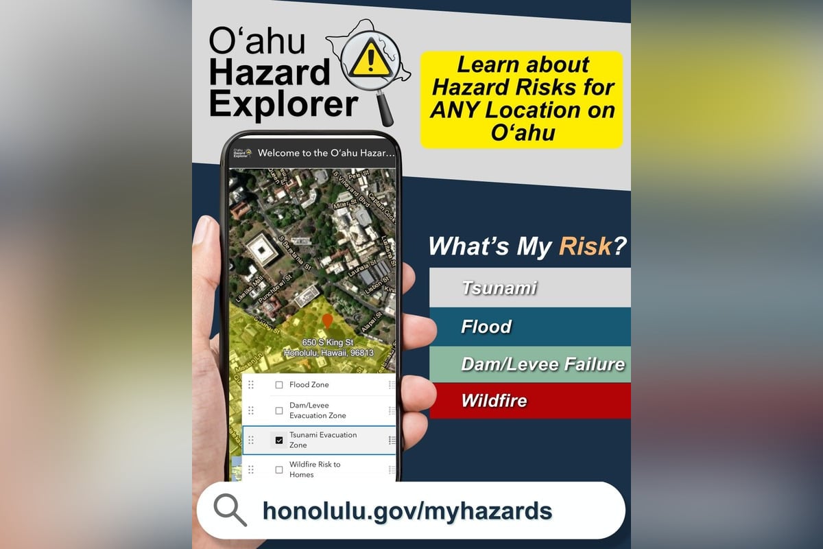 Oahu Hazard Map Lays Bare Island’s Tsunami, Flood And Fire Threats
