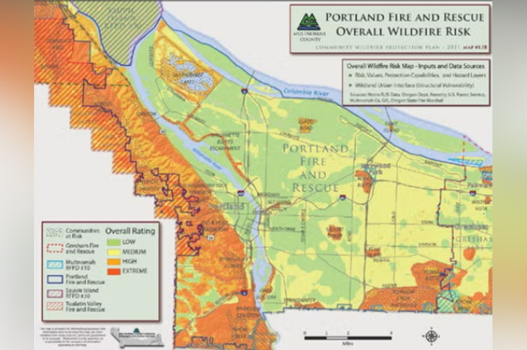 Portland Metro Evacuation Maps Improve Wildfire Response