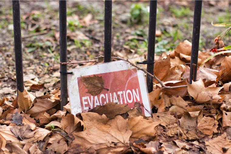 Red Warning Signs Go Up As Mt. Diablo Neighbors Map Their Escape