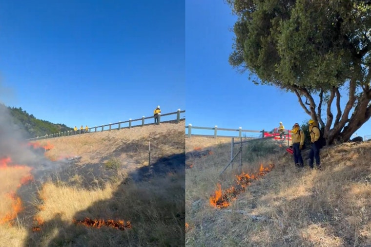 San Andreas Dam Burnout: Crews Douse Flames, Keep Watch Over San Bruno