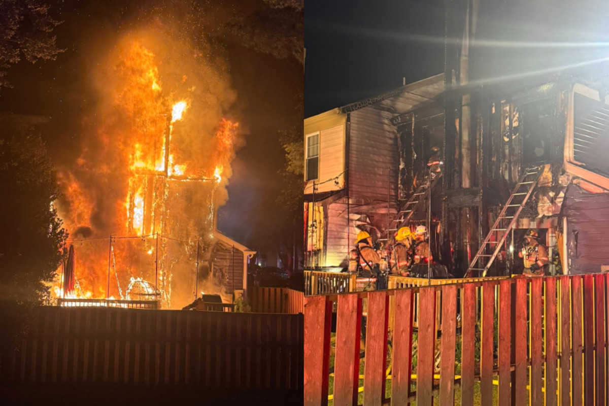Silver Spring Townhouse Blaze Leaves Two Displaced, Smoke Alarms Save