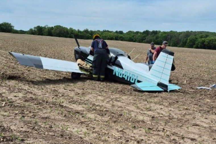 Pilot Injured After Emergency Landing Near Amery Airport
