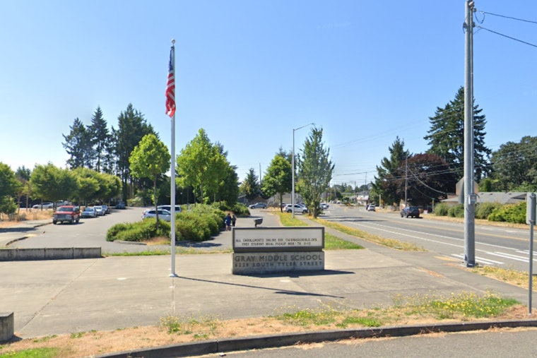 Video Appears To Show Gunfire At Tacoma's Gray Middle School As Cops