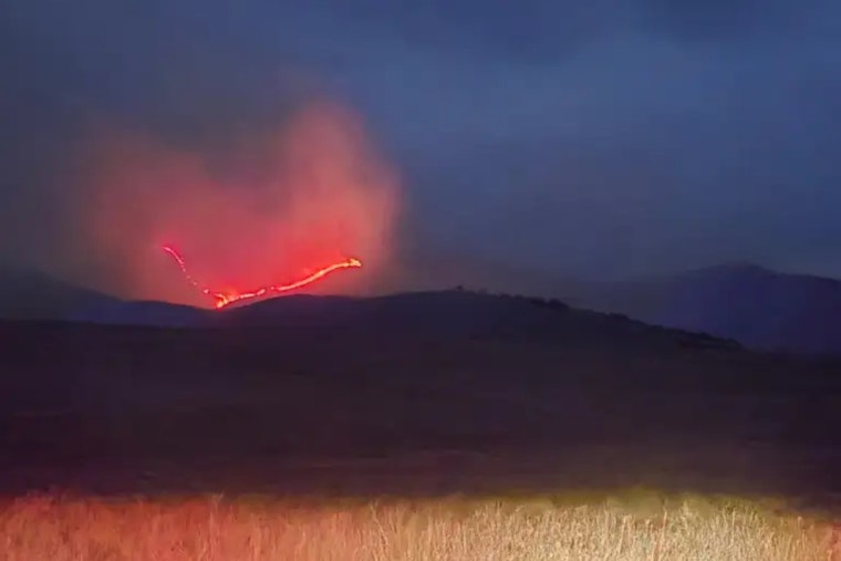 Wind-Whipped Blaze Rattles Tooele County as Crews Battle Nighttime