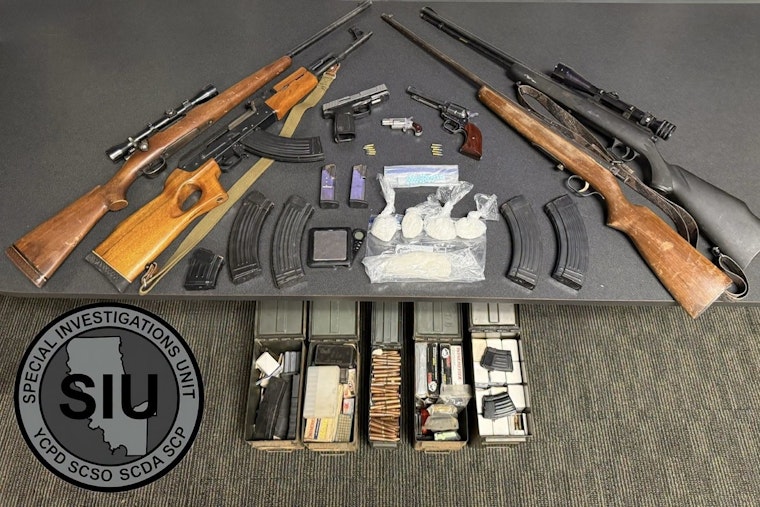 Yuba-Sutter Drug Raids Nab 8, Fake Fentanyl Pills and Gun Cache