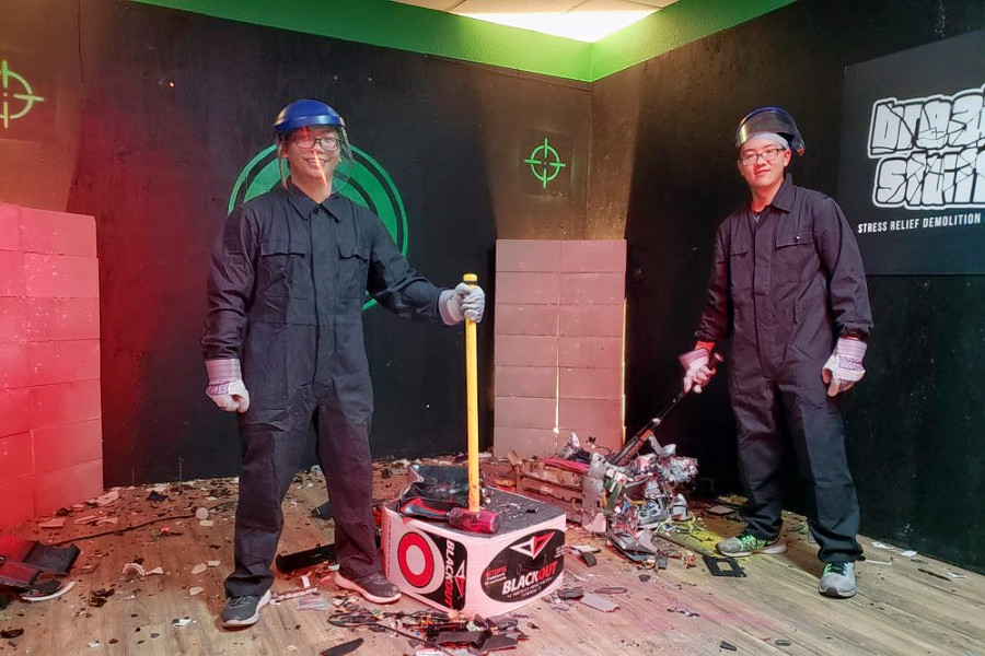 Breaking good: 'stress therapy demolition' comes to San Jose