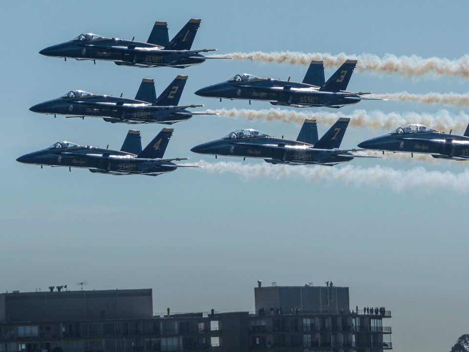 Up Close With The Blue Angels