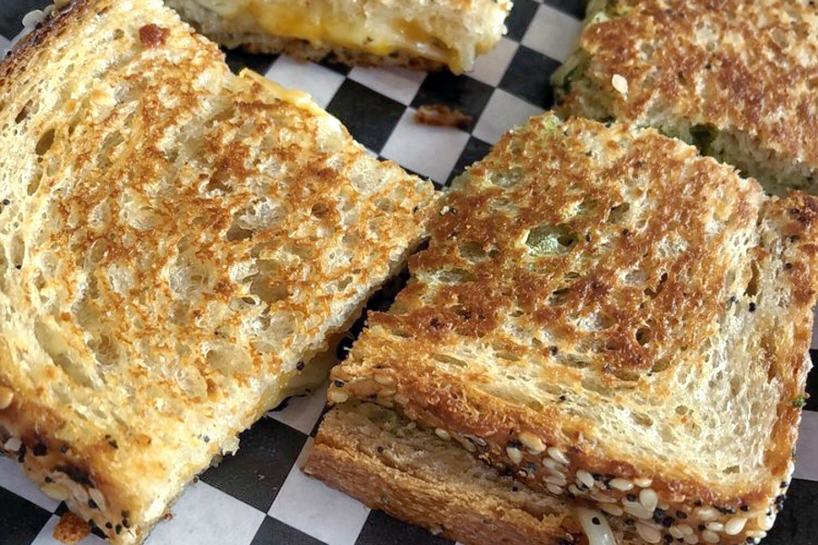 Grilled cheese for a cause: All Square debuts in Hiawatha