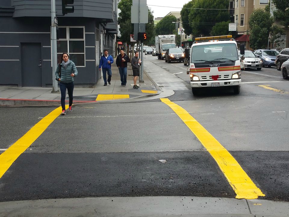 A Three-Way No More: Fell And Gough Crosswalk Finally Completed