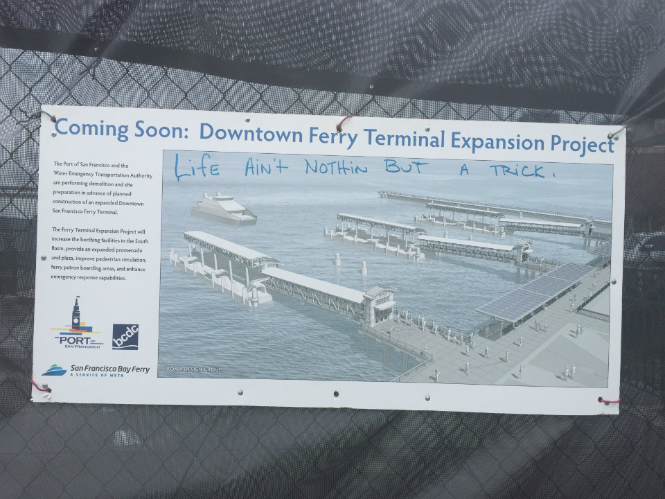 Sinbad's Finally Being Demolished At Pier 2 For New Ferry Terminal