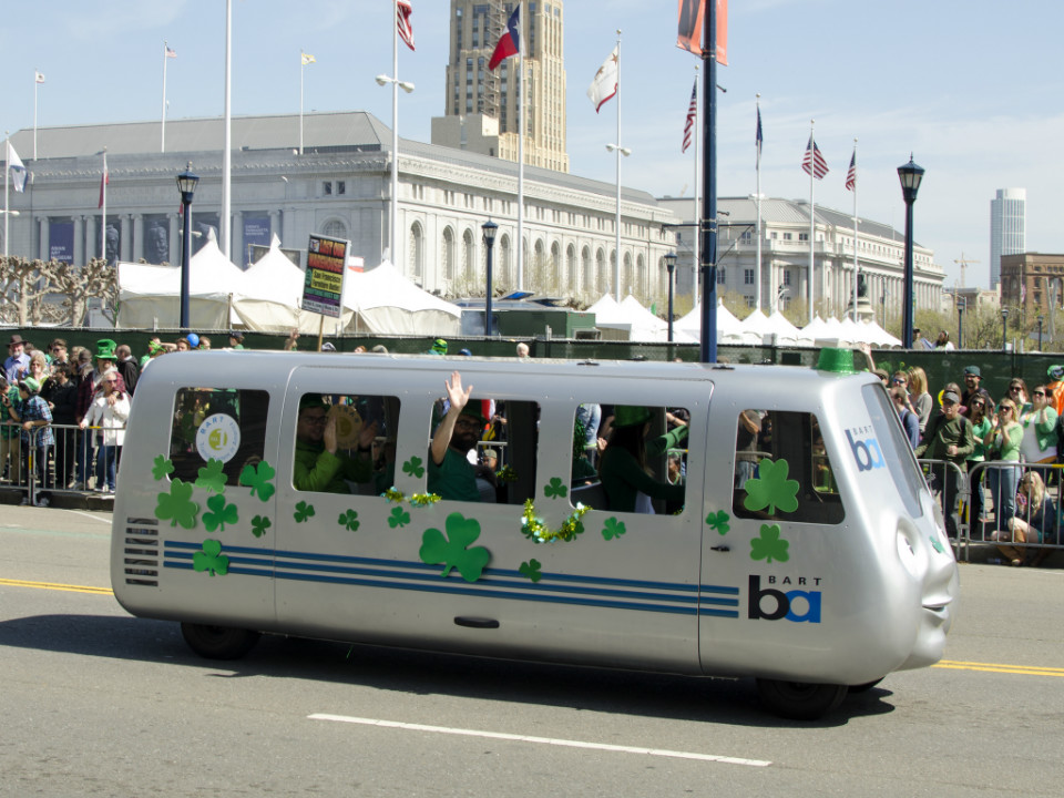 Tomorrow's St. Patrick's Day Parade To Reroute Many Muni Lines