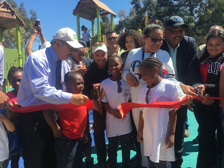 Bayview's New And Improved Gilman Playground Makes Its Debut