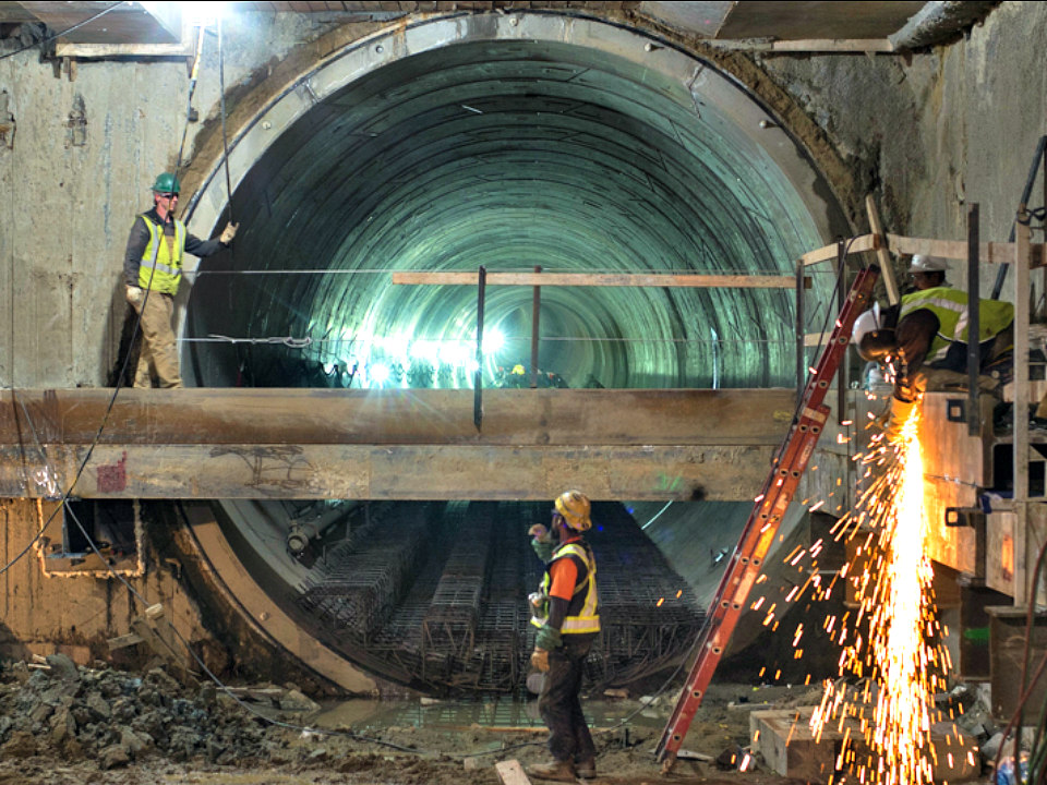80 Feet Below: Scenes From The Central Subway's Subterranean