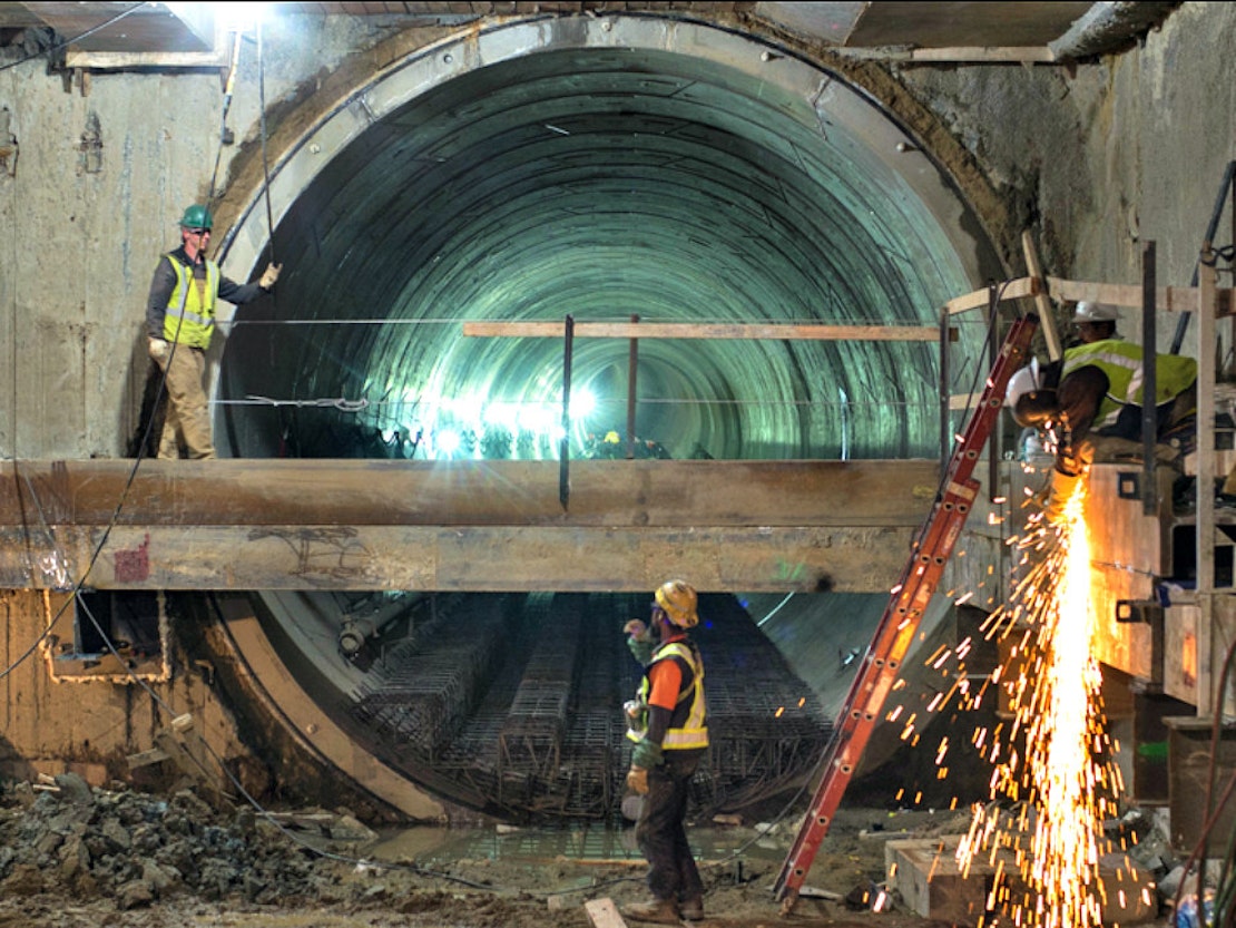80 Feet Below: Scenes From The Central Subway's Subterranean
