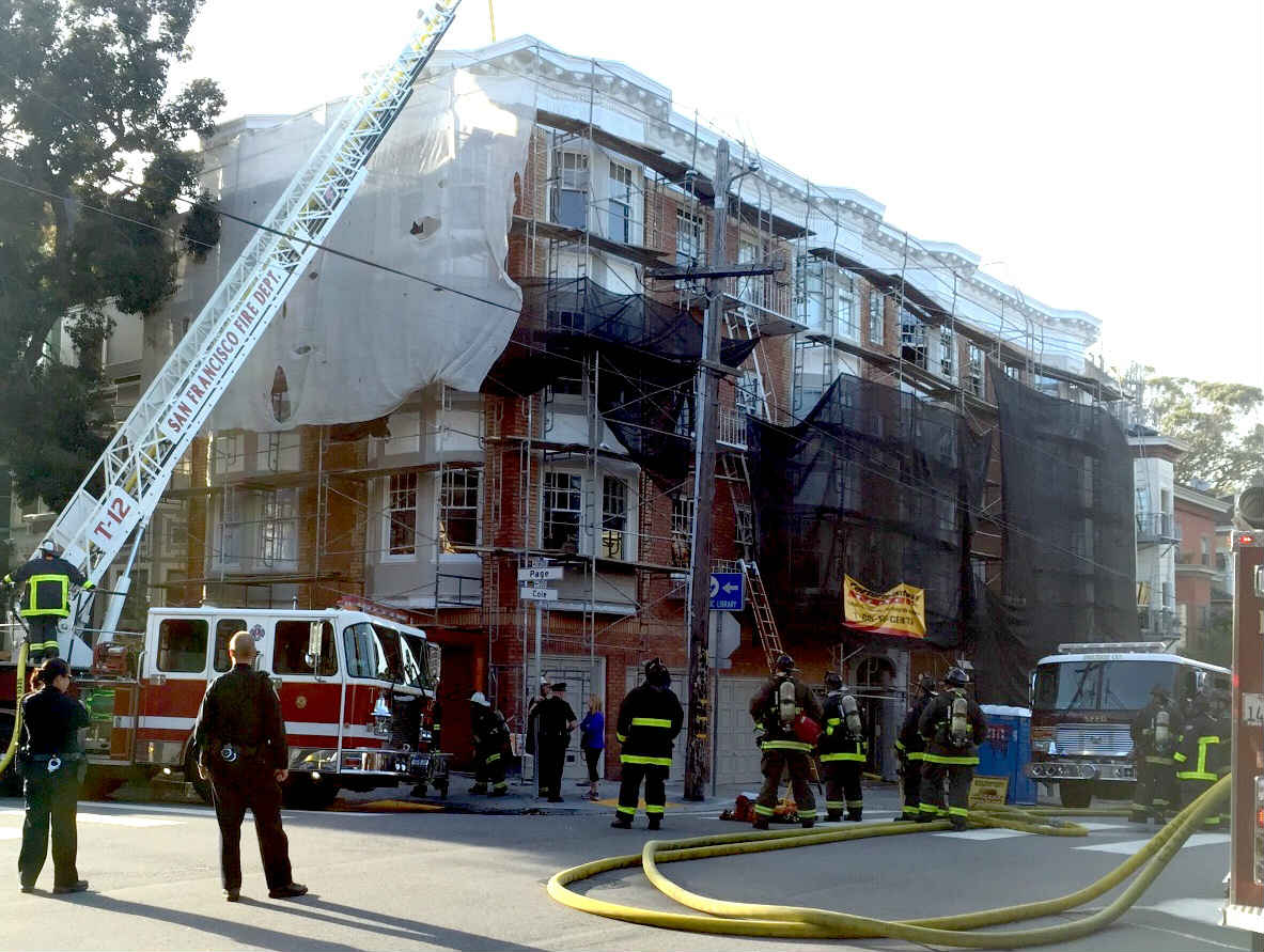 Upper Haight Crime: Exposed Woman Assaults Volunteer, 2-Alarm Fire,