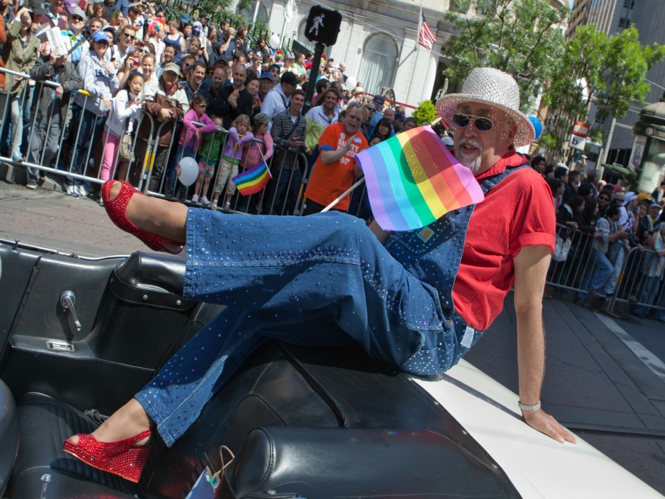 Memorial To Celebrate Life Of Gilbert Baker, Rainbow Flag Creator
