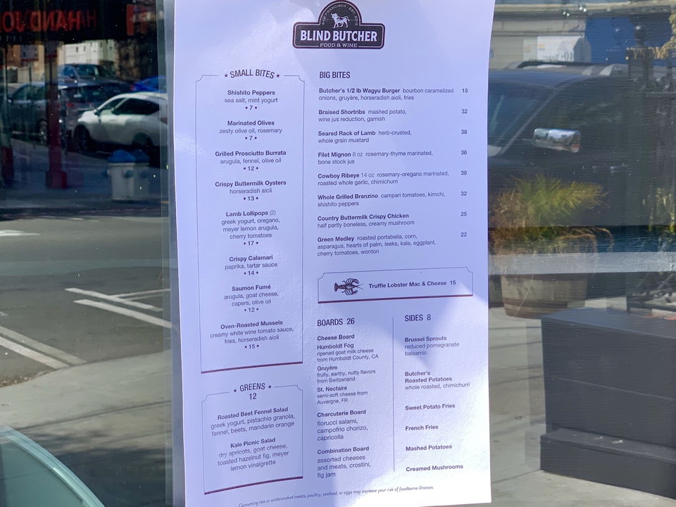 Now open: Blind Butcher brings steak, salads and lobster mac & cheese