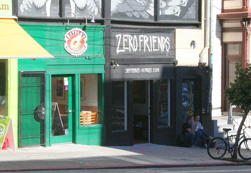 Alex Pardee's Zerofriends Pop-Up Shop Opens on Fillmore Today