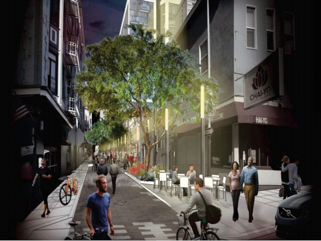 City Advances Plans To Revitalize Lower Polk's Austin Alley