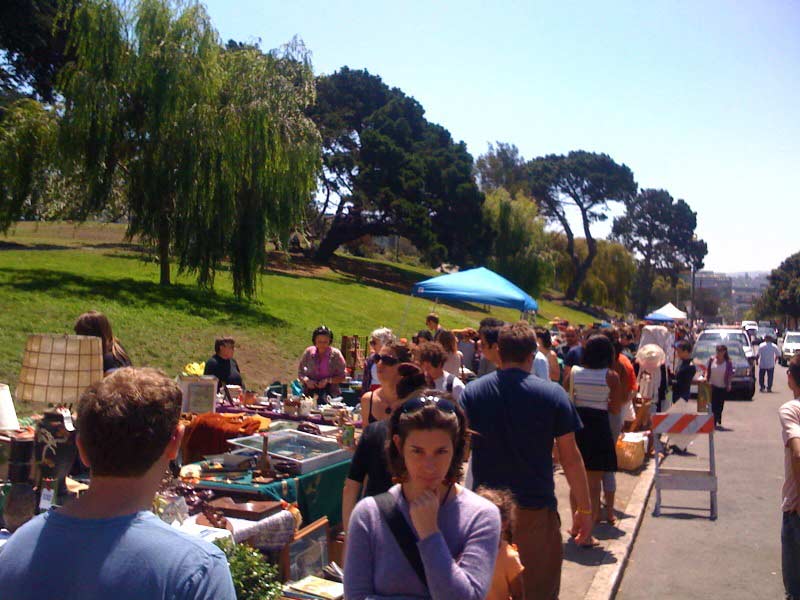 Alamo Square Flea Market Today