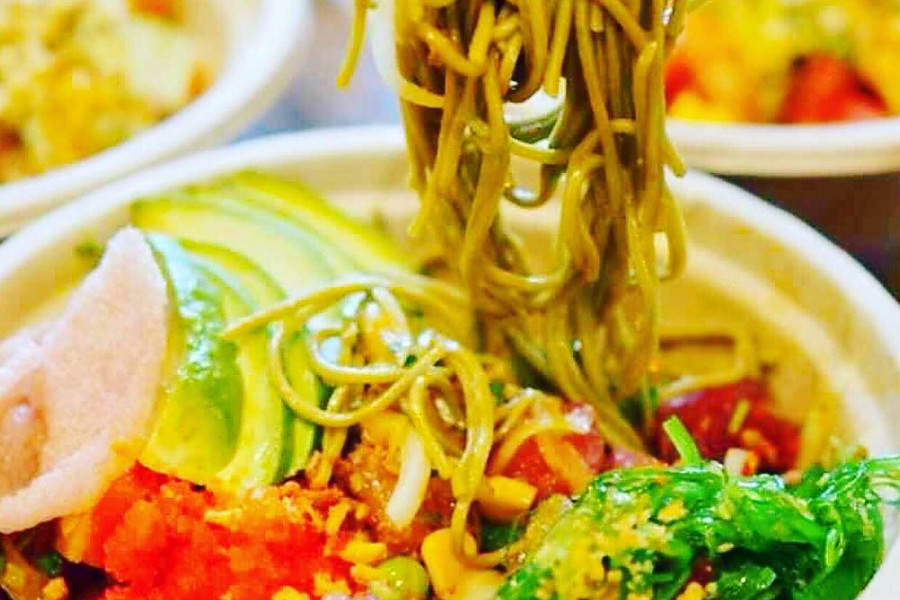 'Icey Poki' Brings Poke & Rolled Ice Cream To Evergreen