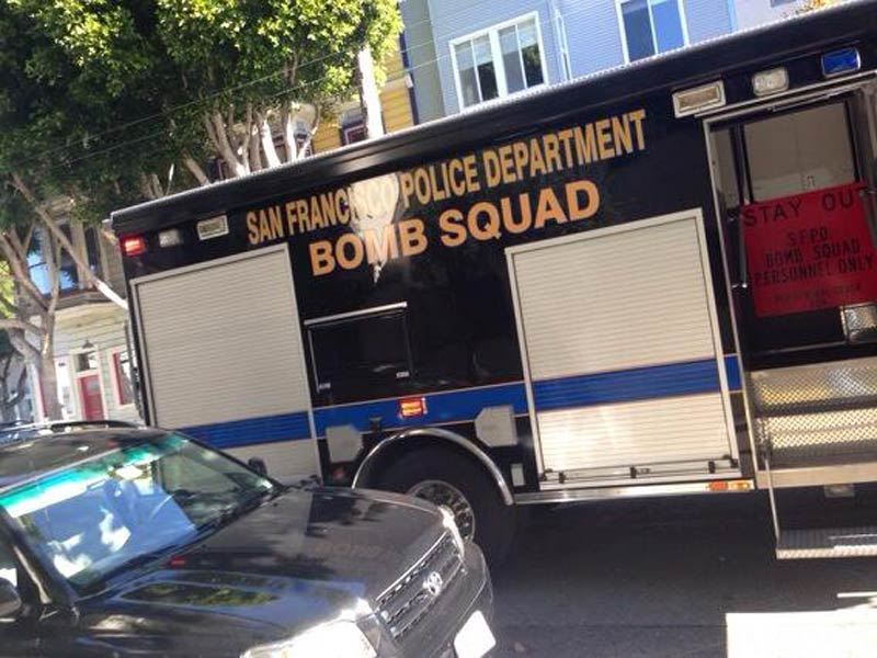 Bomb Squad Investigating Suspicious Package In Hayes Valley