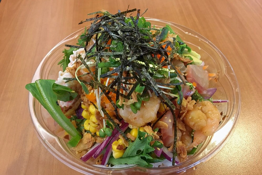 Customize your meal at the new 'Poke Sushi Roll' in Northeast Dallas