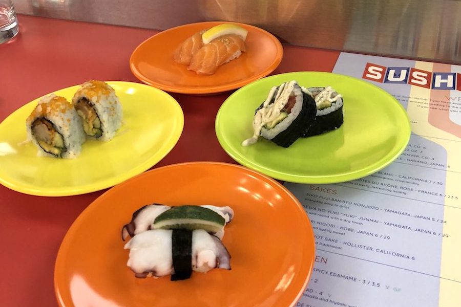 Take the conveyor-belt concept for a spin at Denver's new Sushi-Rama