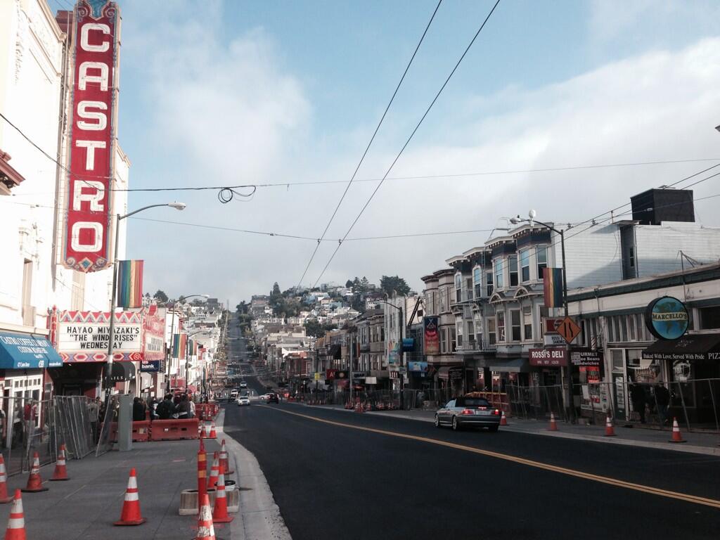 Look At These Photos Of The Repaved Castro Street