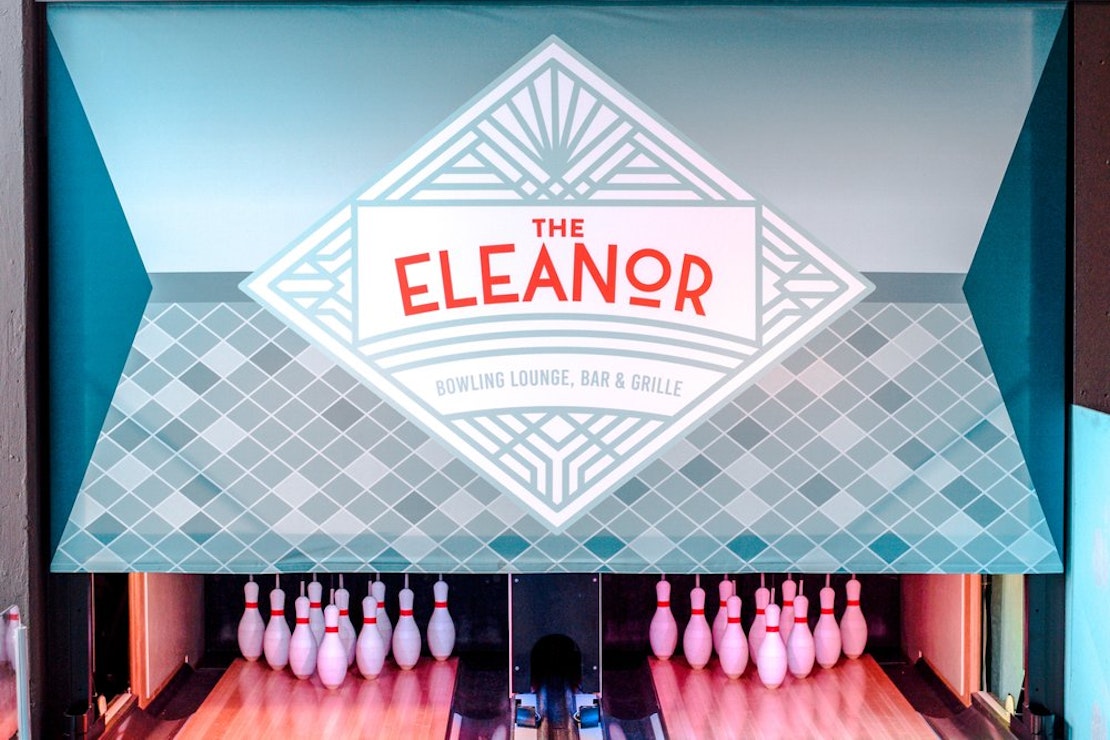 The Eleanor DC is a combo bar, grill and bowling alley now open in