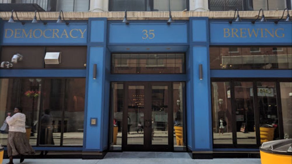 Worker-owned Democracy Brewing brings beer, bites to Downtown Crossing