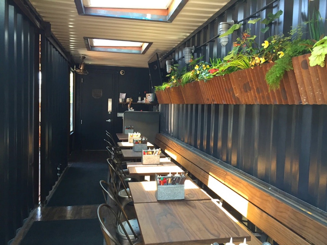 4505 Burgers & BBQ Debuts Shipping Container Patio
